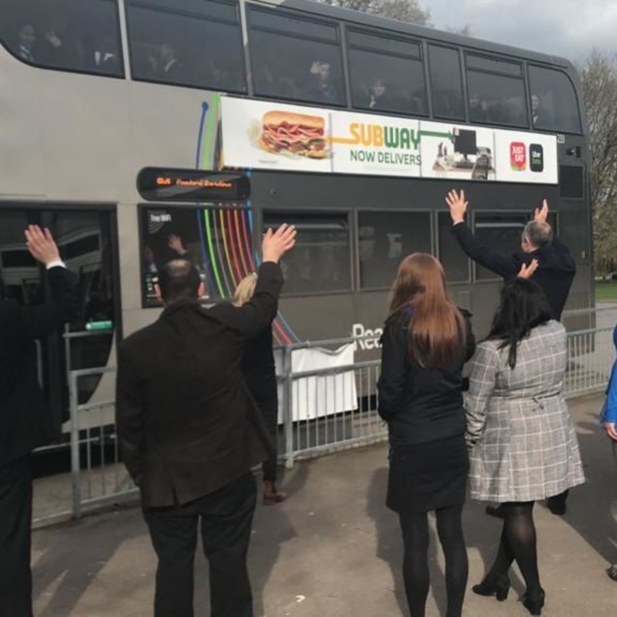 Bye for now - Friday was an emotional day for students and staff alike ...