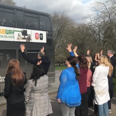 Bye for now - Friday was an emotional day for students and staff alike ...